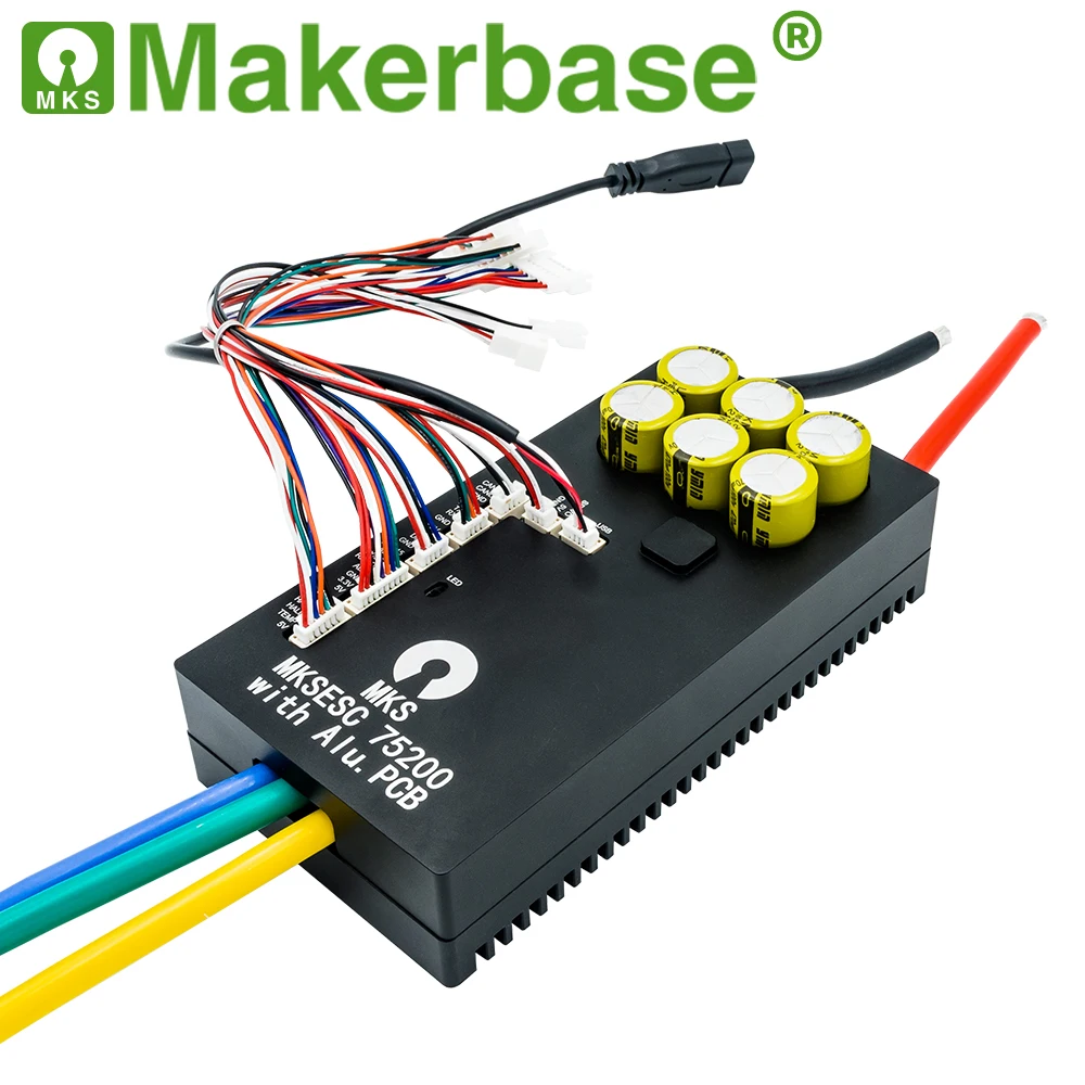 Makerbase-VESC-75200-V2-84V-200A-High-Current-With-Alu-PCB-Based-on ...