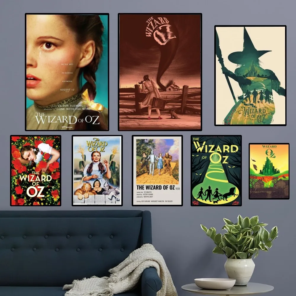 The-W-Wizard-Of-O-Oz-Poster-Posters-Kraft-Paper-Vintage-Poster-Wall-Art ...
