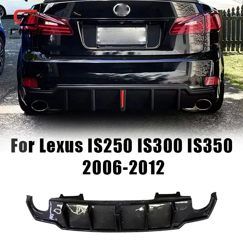 For-Lexus-IS250-IS300-IS350-2006-2012-IS-Rear-Spoiler-Gloss-Black ...