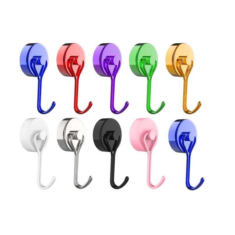 Strong Magnetic Hook Diameter 16/20 Colourful Rare Earth Magnets ...
