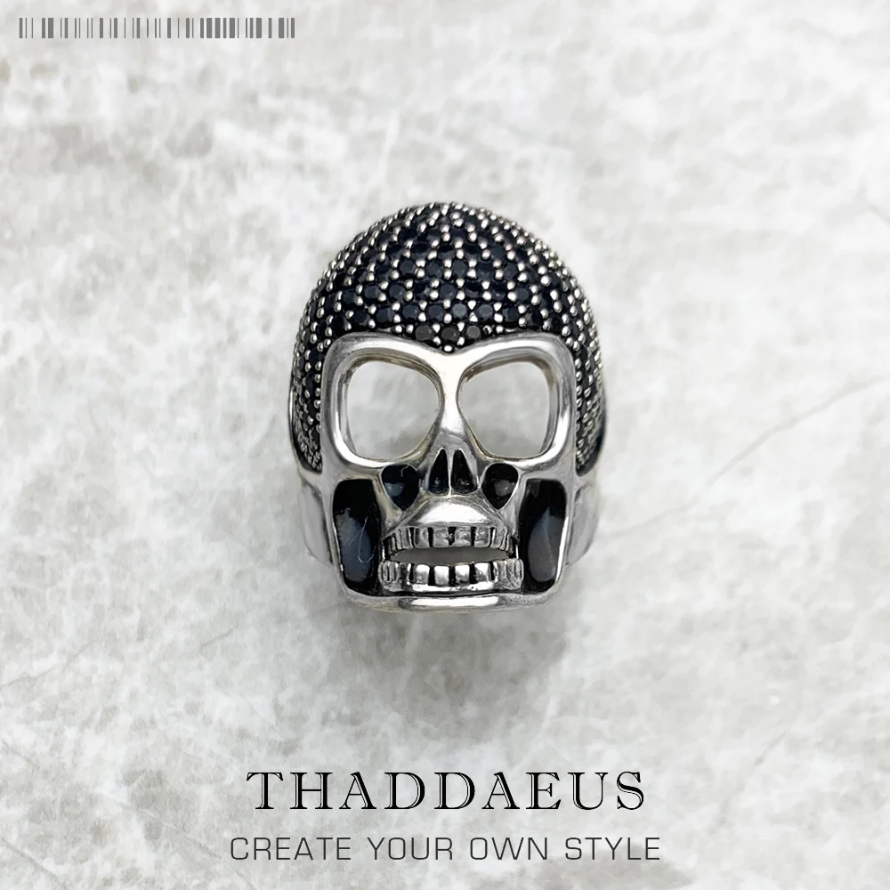 925 Silver Skull Ring Sterling | Silver 925 G Skull Ring | 925 Silver ...