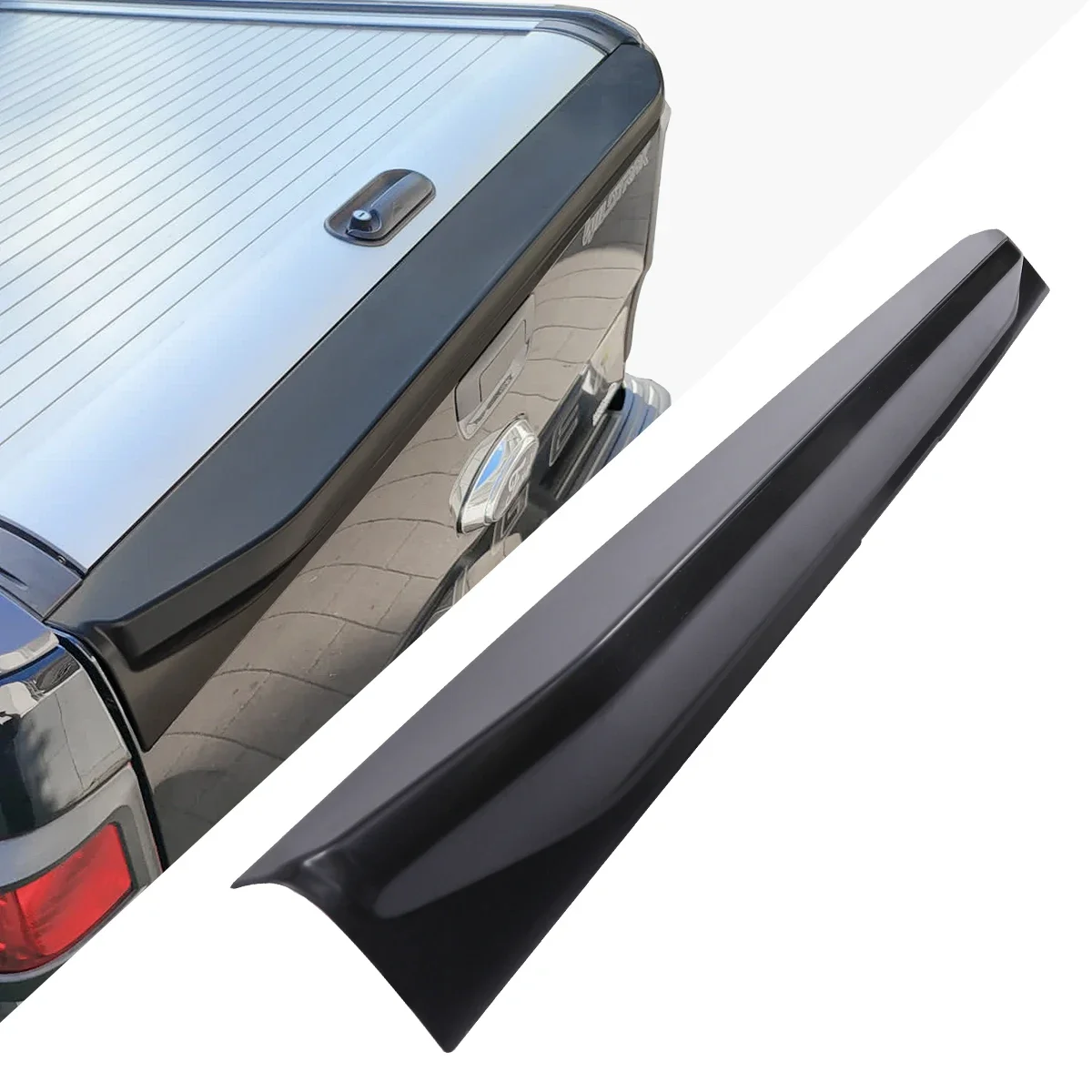 Matte-Black-Rear-Spoiler-TAIL-GATE-TRIM-RAIL-GUARD-PROTECTOR-FOR-FORD ...