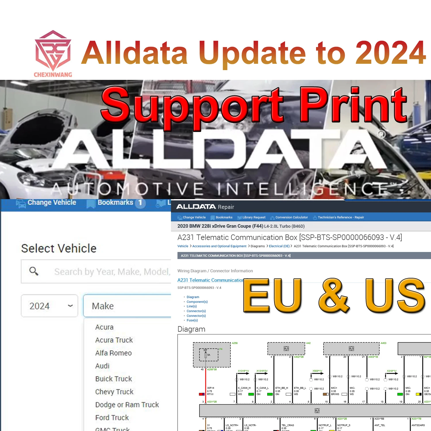 2024-Alldata-Online-Account-EU-NA-All-Data-Software-Support-Print-for ...