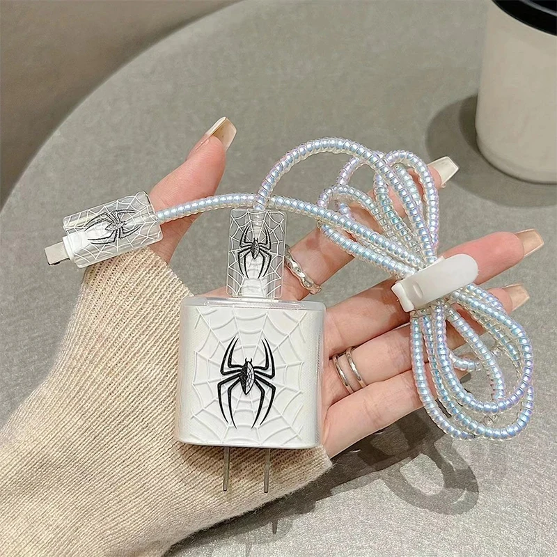 Charger Protectors Cover Ins Spider Butterfly Charger Case Anti ...