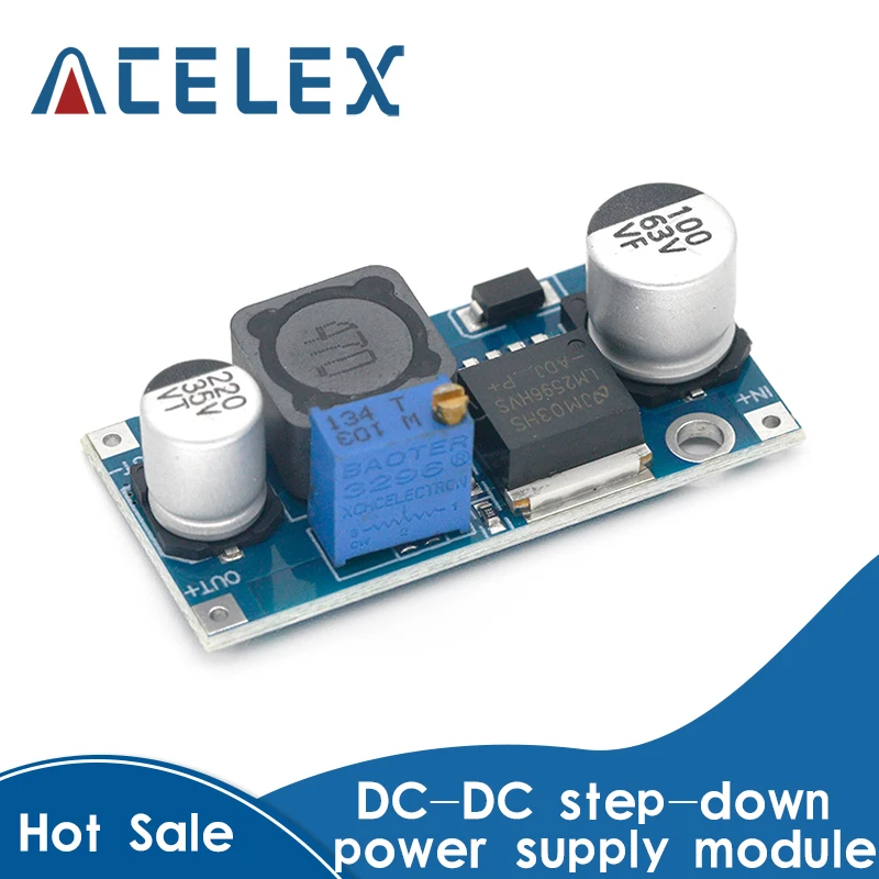 LM2596HVS LM2596HV DC DC Adjustable Step Down Buck Converter Power Module 4.5 50V to 3 35V ...