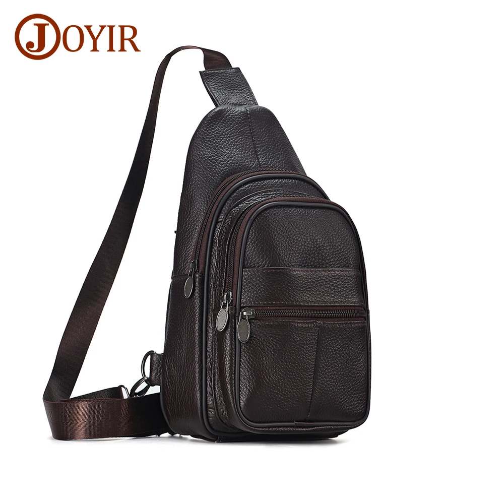 JOYIR-Men-s-Leather-Chest-Bag-Pack-Casual-Crossbody-Bags-for-7-9-inch ...