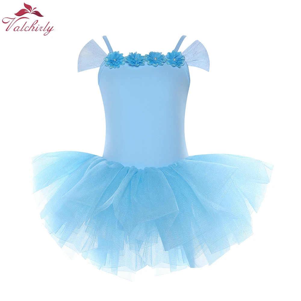 New-Design-Kids-Flower-Ballet-Dress-Party-Dance-Wear-Girls-Ballerina ...