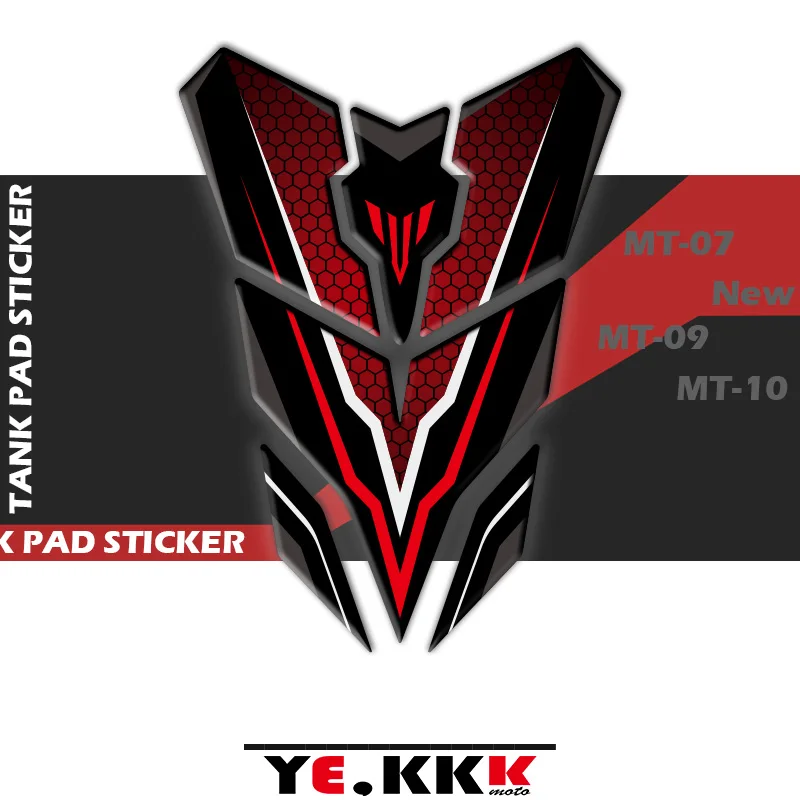 For YAMAHA MT 07 MT 09 MT 10 MT 03 FZ07 FZ09 FZ10 MT09 MT07 New 3D Fuel ...