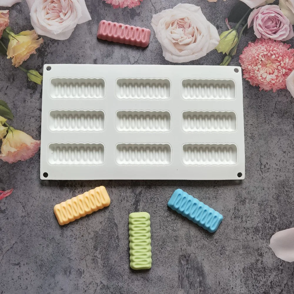 Silicone-Cake-Mold-Wave-Chocolate-DIY-Mousse-Dessert-Jelly-Pudding ...