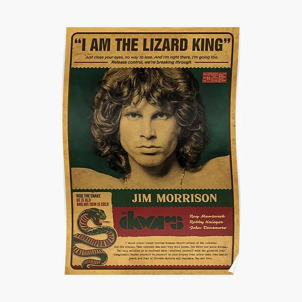 Jim Morrison Lizard King