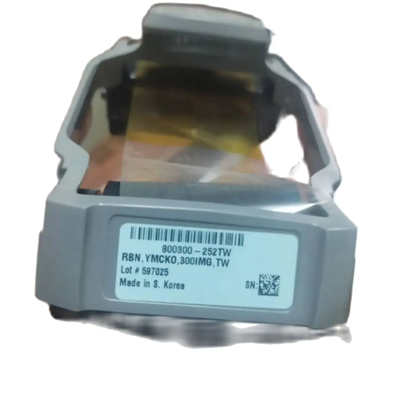 Original-zebra-800300-252TW-YMCKO-color-Ribbon-Cartridge-300-prints-for ...