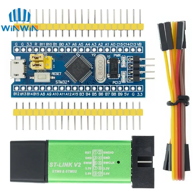 Original STM32F103C6T6 STM32F103C8T6 ARM STM32 Minimum System Development Board Module For ...