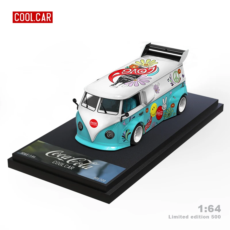 Figurine couleur ADVAN ver 1:64 T1 Van Sup Golfe Maritin Pinkpig Advan ...