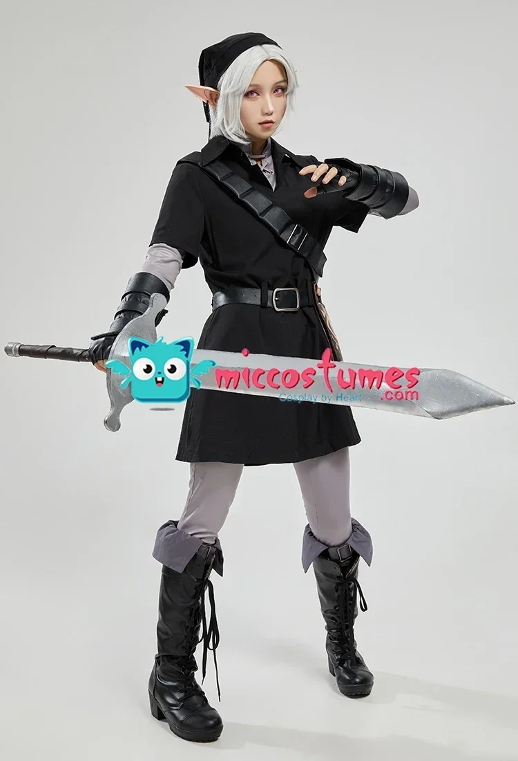 Miccostumes-Unisex-Dark-Link-Cosplay-Costume-Top-Pants-with-Hat-Other ...