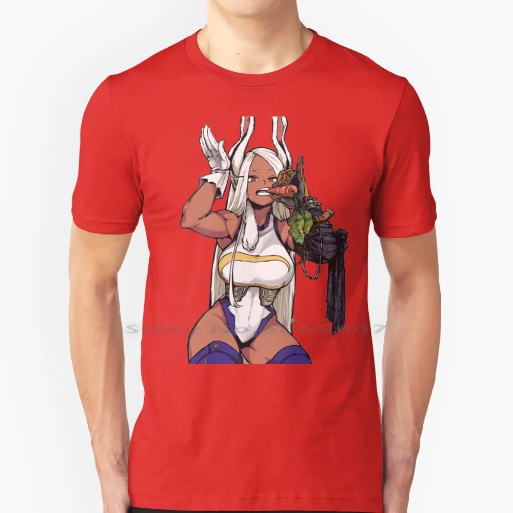 Camiseta 100% algodón de Rabbit Hero: Mirko, Mha Boku No Hero Academia ...