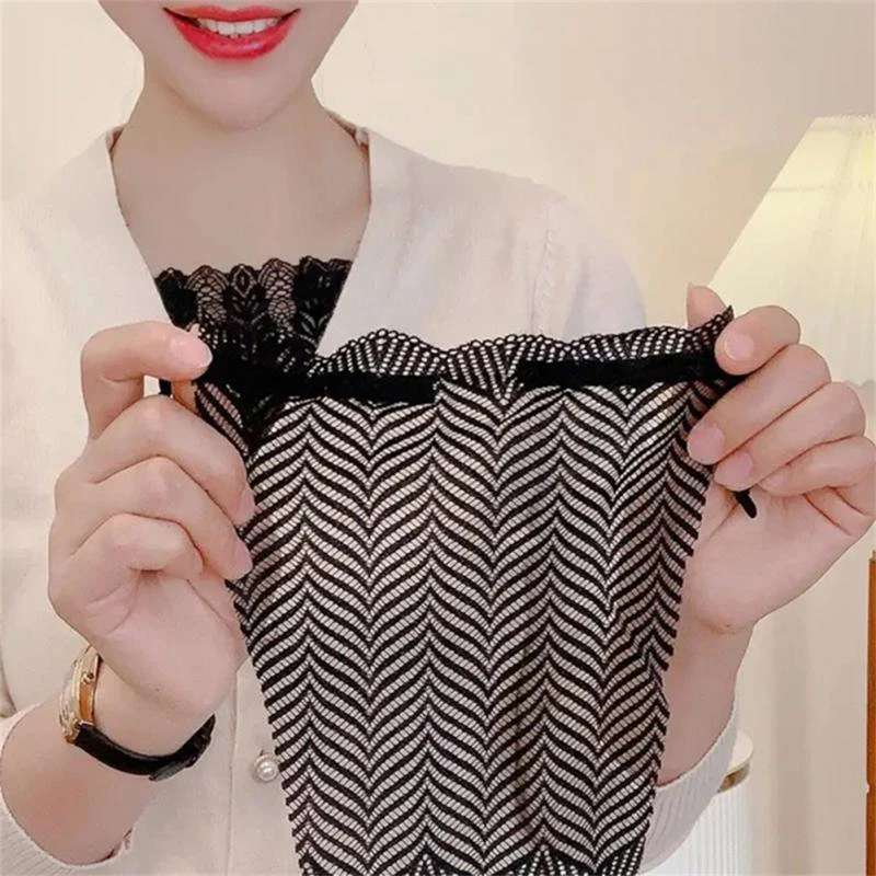 Lace Wrap Chest 2022 Women Quick Easy Clip on Lace Mock Camisole Bra ...