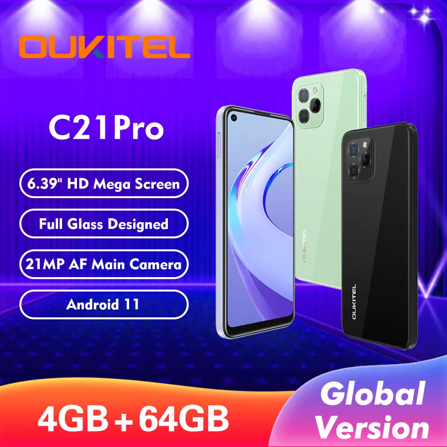 OUKITEL-C21-Pro-6-39-4GB-64GB-Android-11-Octa-Core-Smartphone-4-64GB ...