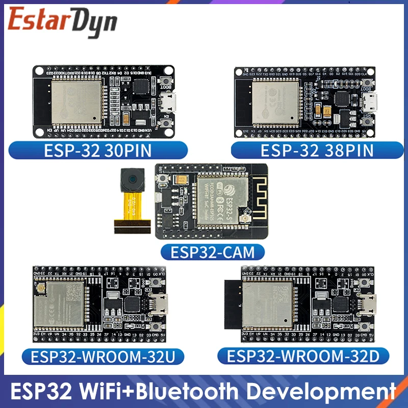 ESP32-Development-Board-WiFi-Bluetooth-Ultra-Low-Power-Consumption-Dual ...