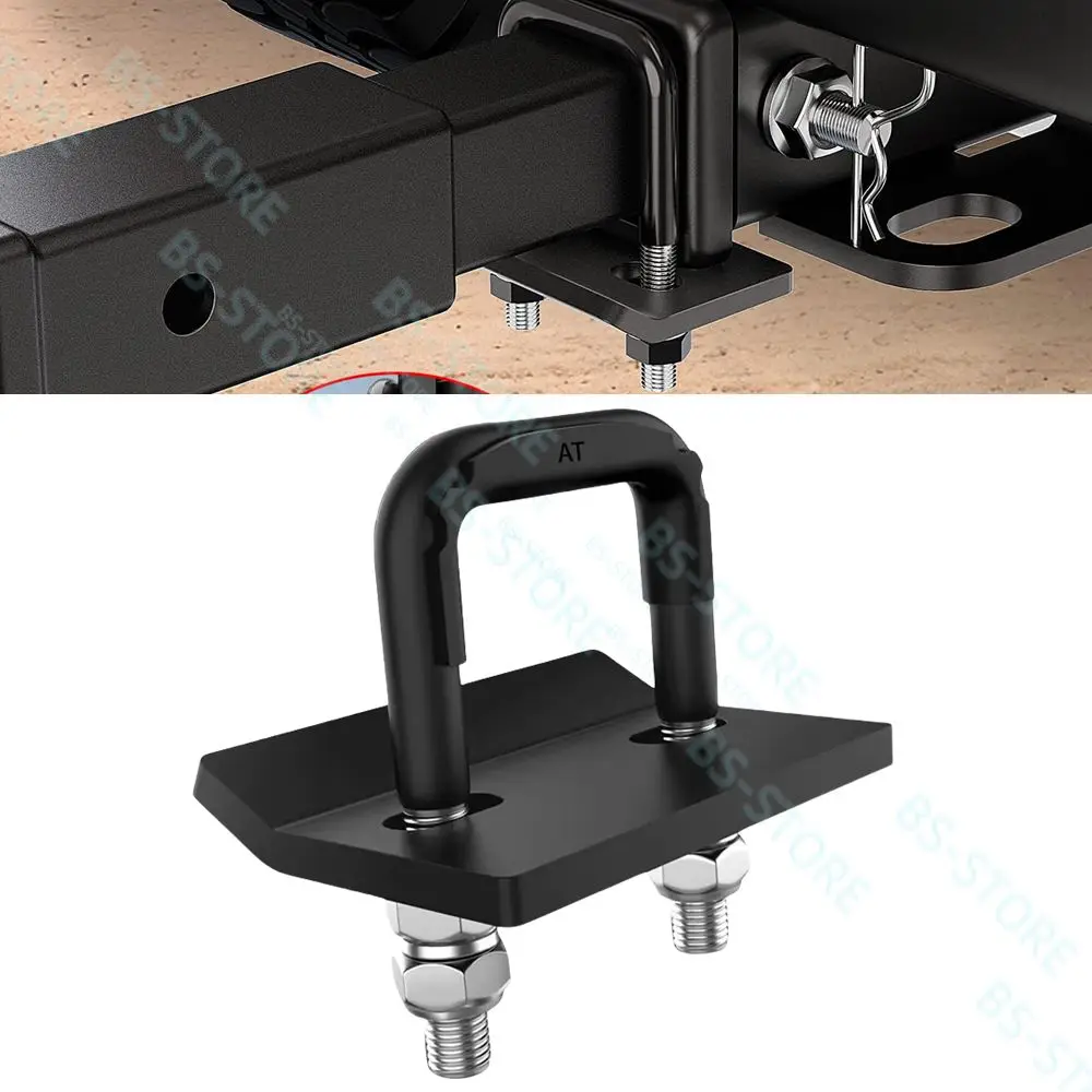 Heavy Duty Hitch Clamp for 2.5 Inch Trailer Hitches, Rubber Isolator ...