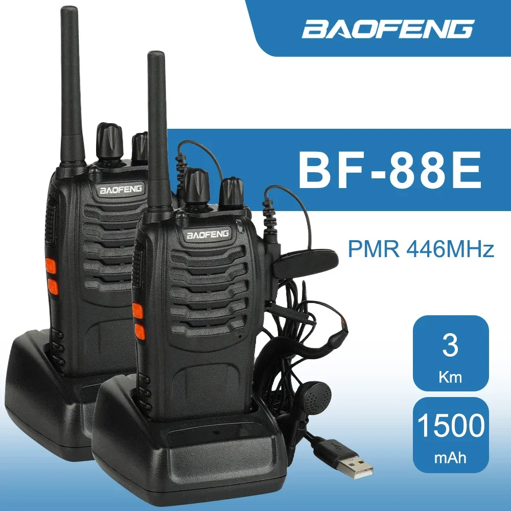Baofeng-walkie-talkie-con-auricular-transceptor-de-Radio-bidireccional ...