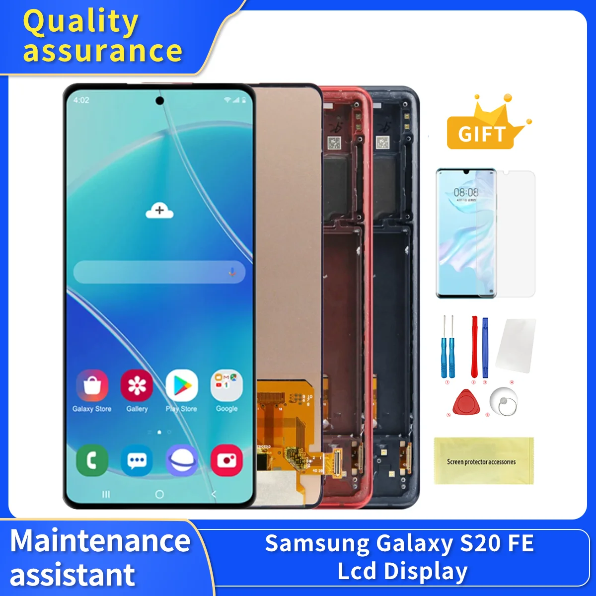 Super Amoled S20 Fe Display For Samsung Galaxy S20 Fan Edition G780f ...