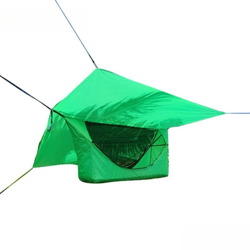 Outdoor mosquito net hammock, inflatable pad, breathable shade and sun ...