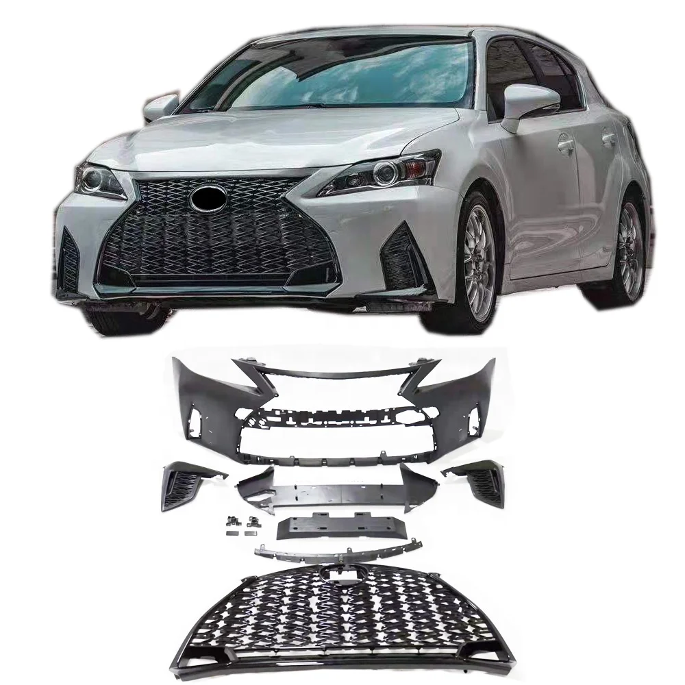 Auto-Car-Front-Bumper-Body-Kits-for-lexus-2012-2020-CT200-big-mouth ...