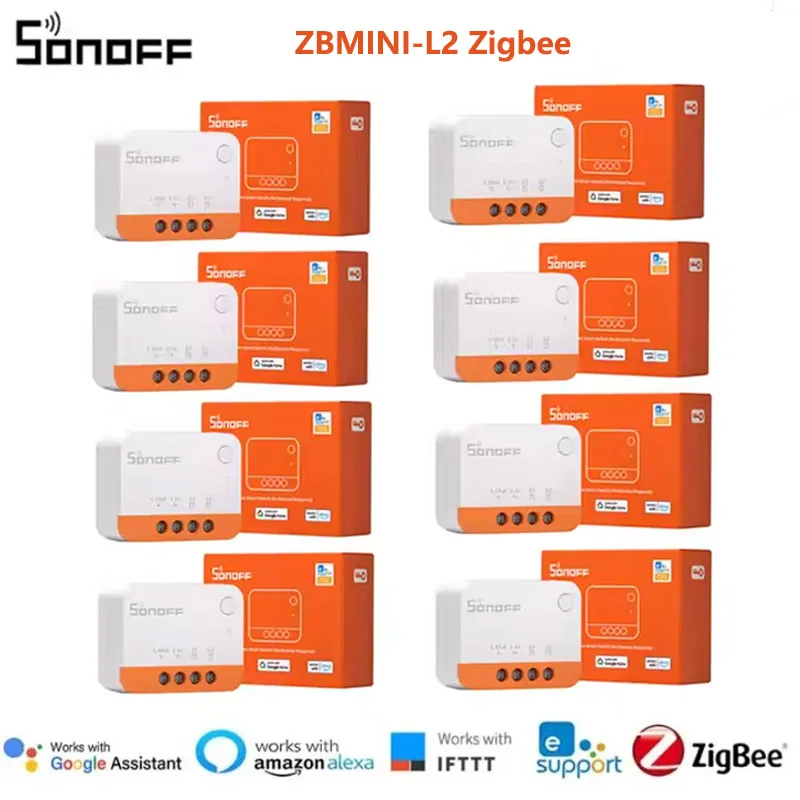 SONOFF ZBMINI-L2 Zigbee DIY Mini Smart Switch Module No Neutral Wire ...