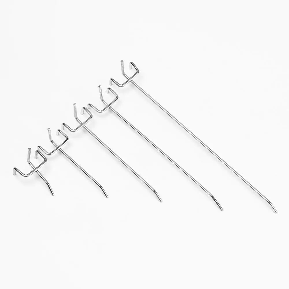 5Pcs Convenient Panel Mesh Hang Fits Perforated Display Hooks Storage ...