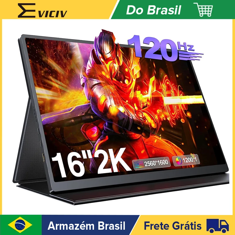EVICIV-Monitor-Port-til-16-polegadas-2K-120Hz-Monitor-Port-til-USB-C ...