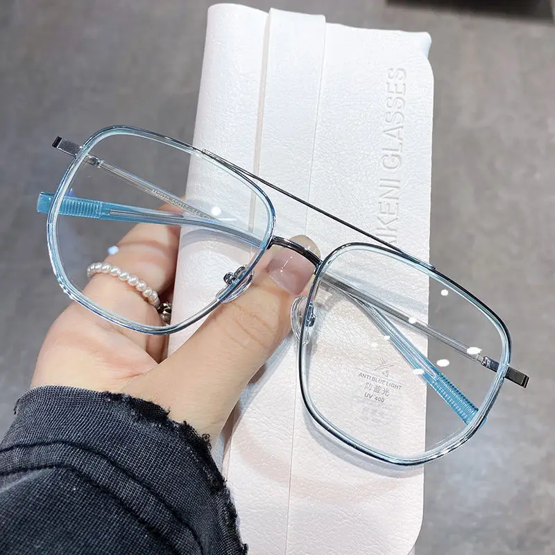 Women-s-Photosensitive-Color-Changing-Glasses-Anti-Blue-Light-Myopia ...