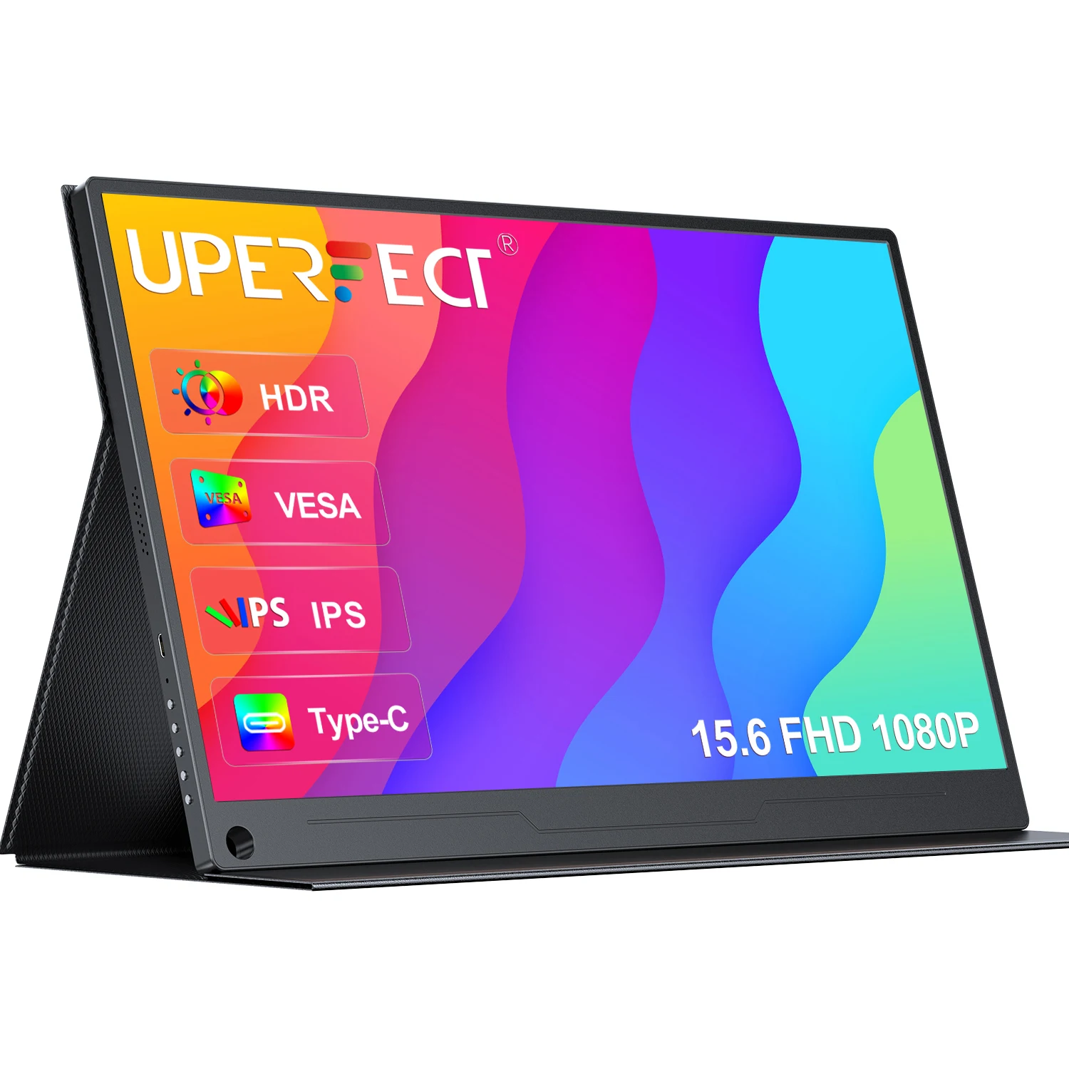 SUPERFECT-Monitor-LCD-de-15-6-pulgadas-Port-til-Ultrafino-1080P-IPS-FHD ...