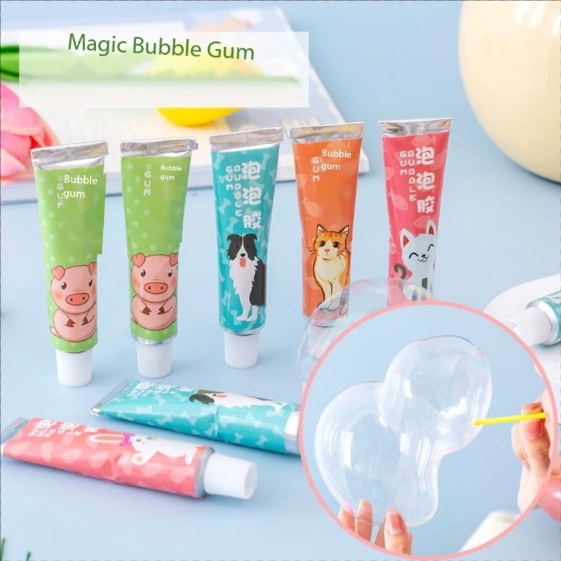 20pcs-Safe-Magic-Bubble-Glue-Toy-Blowing-Colorful-Bubble-Ball-Plastic ...