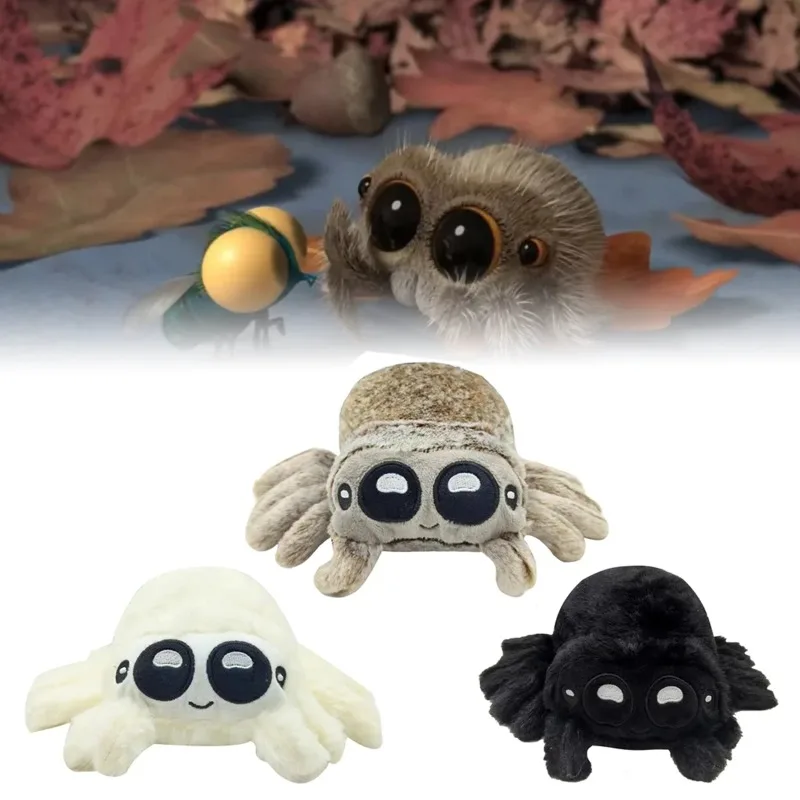 Ador-vel-Lucas-Spider-Plush-Toy-companheiro-de-Halloween-bicho-de-pel ...