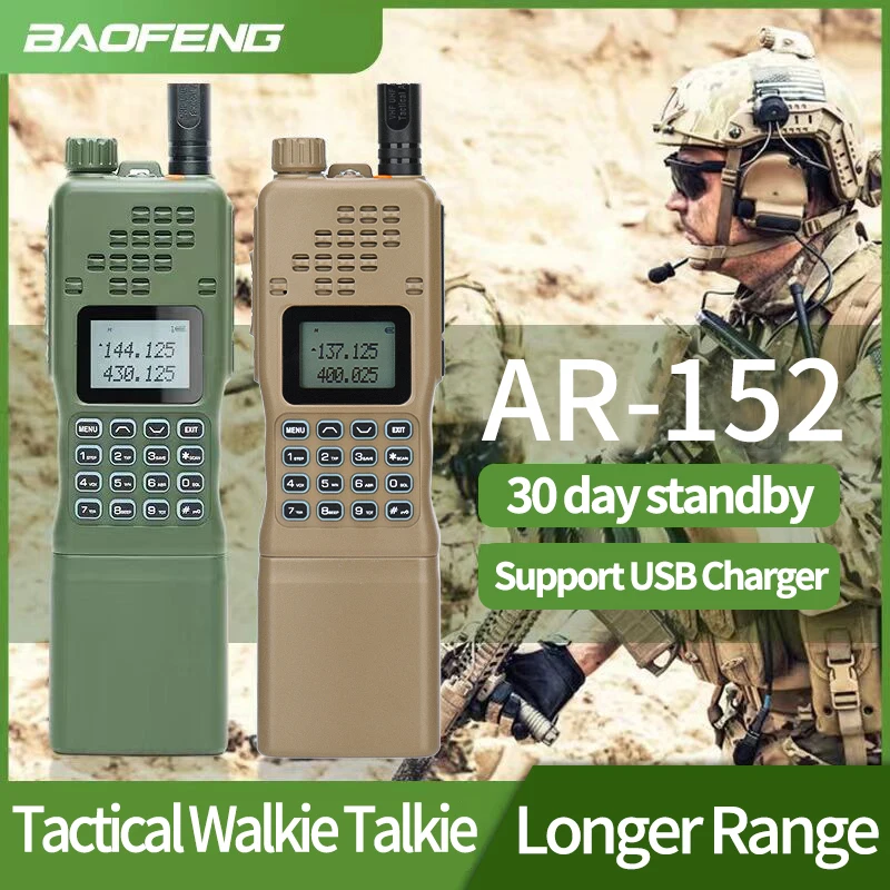 Baofeng-AR-152-Ham-Radio-High-Powerful-CS-Tactical-Game-Walkie-Talkie ...