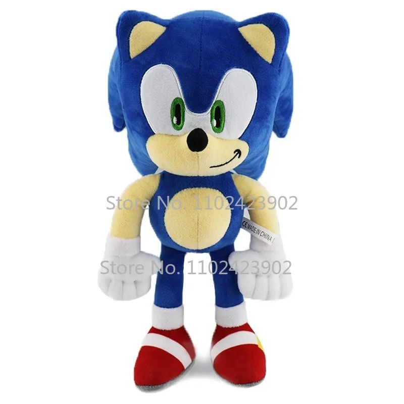 30CM-y-ksek-kaliteli-Sonic-pelu-oyuncak-kirpi-Sonic-knuchildren ...