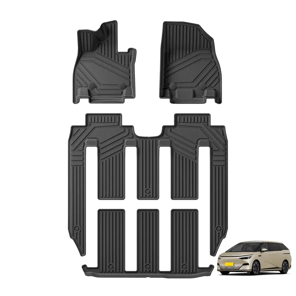 SMABEE-for-Xpeng-X9-2023-2024-Car-Floor-Mats-Cargo-Liner-Trunk-Pad-TPE ...