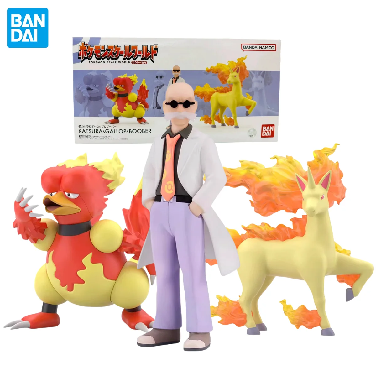 In-Stock-BANDAI-Original-Pokemon-SCALE-WORLD-Kanto-Region-Blaine ...