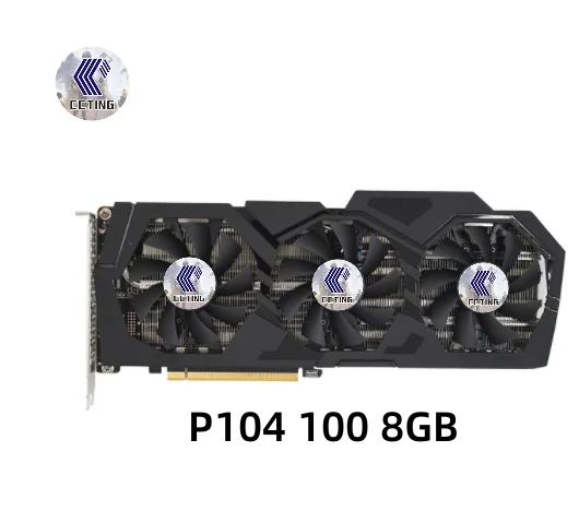 NVIDIA P104 100 8GB بطاقة الرسومات ETH Hashrate 33 + mh/s P104 100 ...