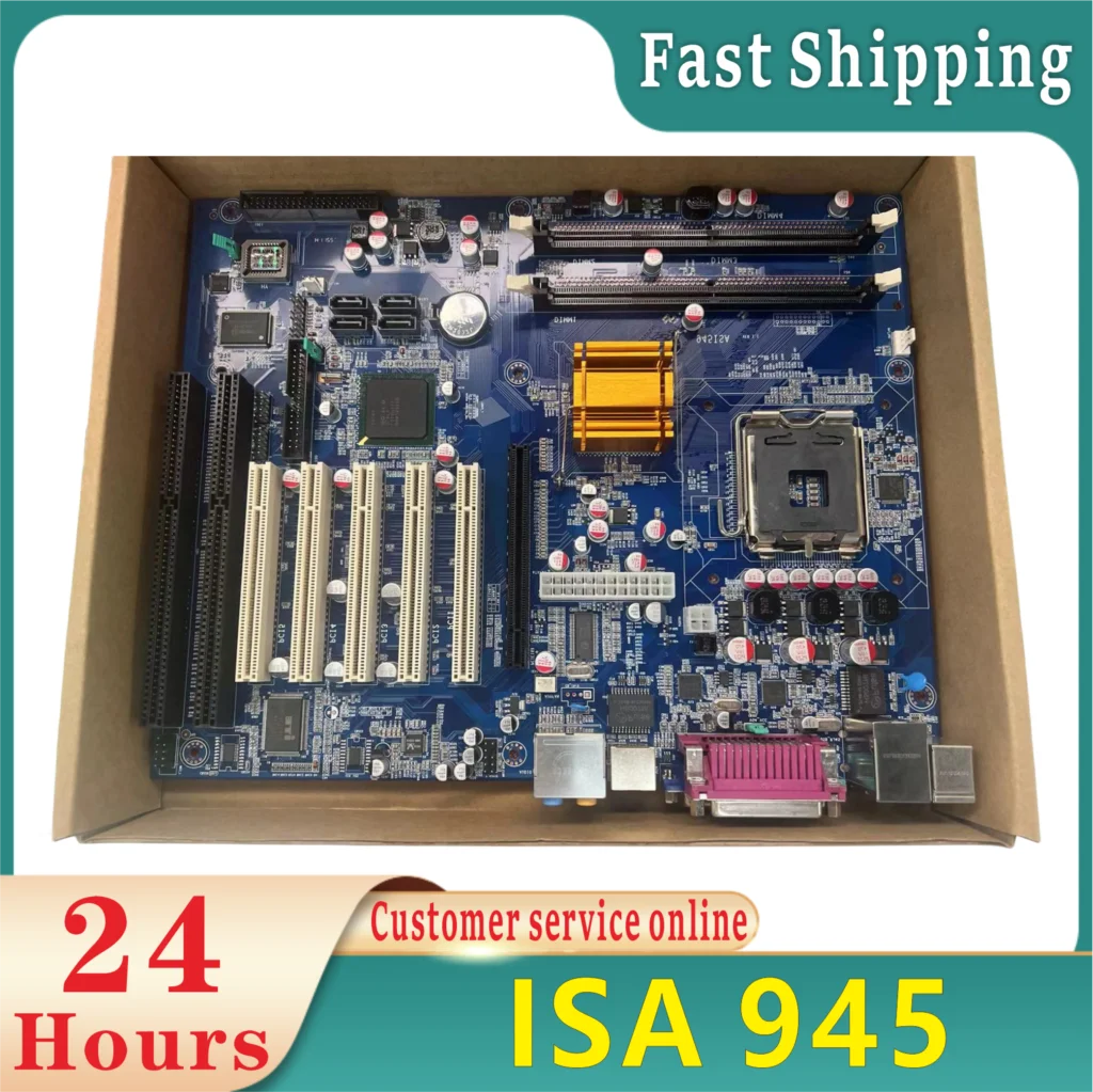 Nueva-placa-base-industrial-de-775-pines-con-placa-base-dual-ISA-945-y ...