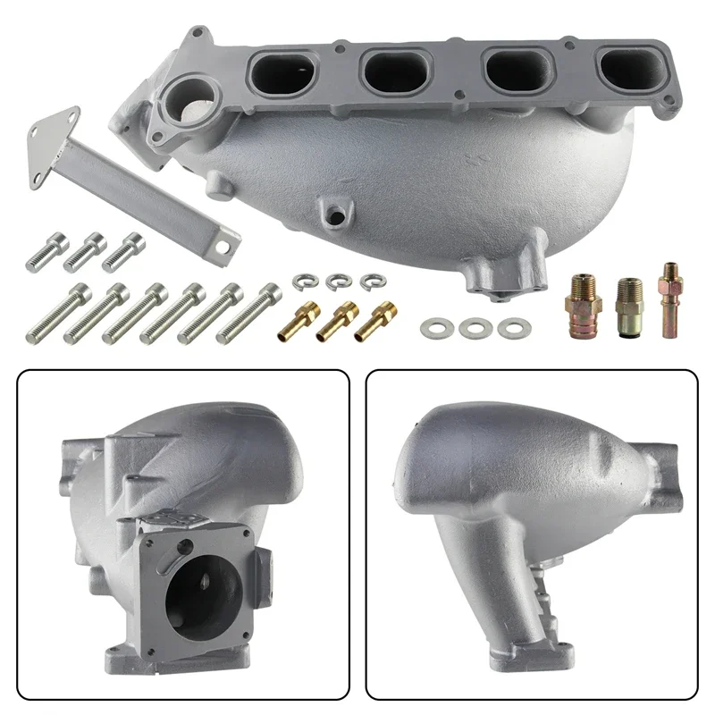 Silver-High-Flow-Aluminum-Cast-Intake-Manifold-For-Mazda-3-MZR-2-0L-2 ...