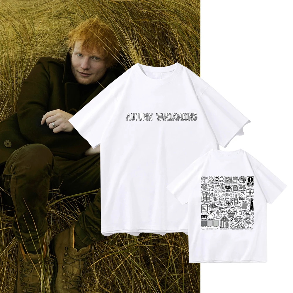 Ed-Sheeran-Autumn-Variations-Album-Shirt-Cover-90S-Short-Sleeve-T-Shirt ...