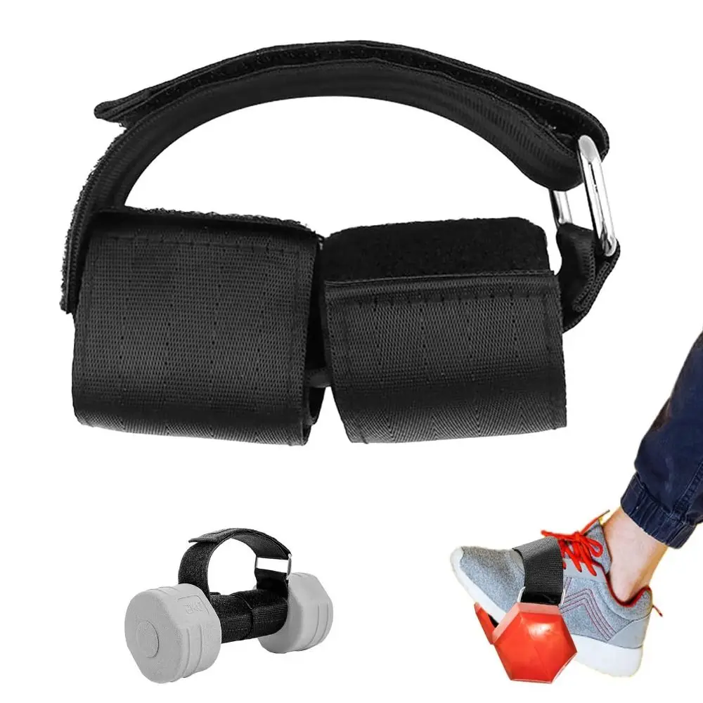 Adjustable Dumbbell Foot Strap Comfortable Ankle Buckle Tibialis ...