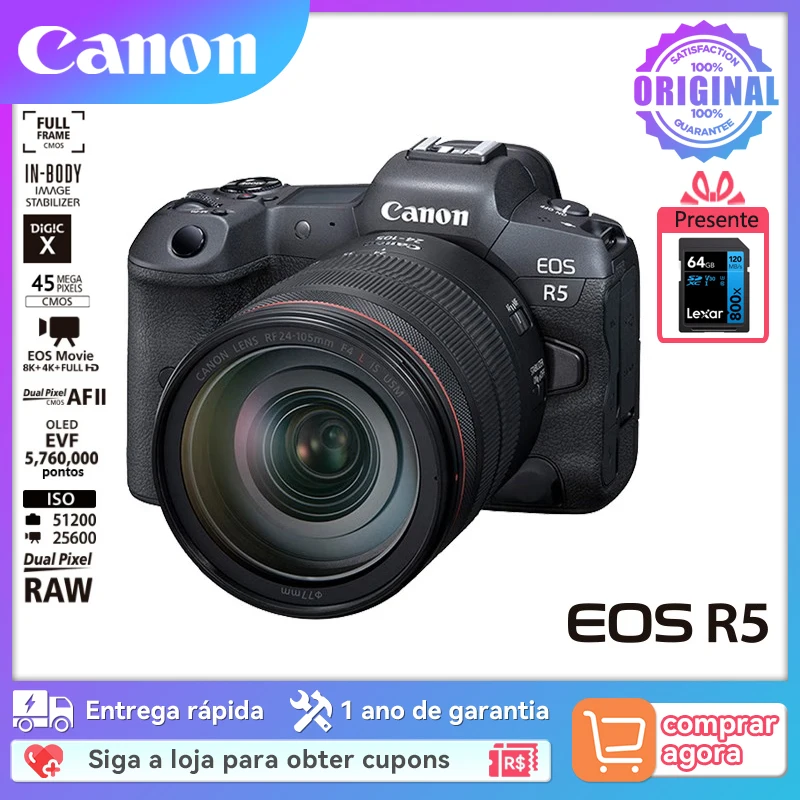 Canon-EOS-R5-Full-frame-Mirrorless-Digital-Professional-Flagship-Camera ...