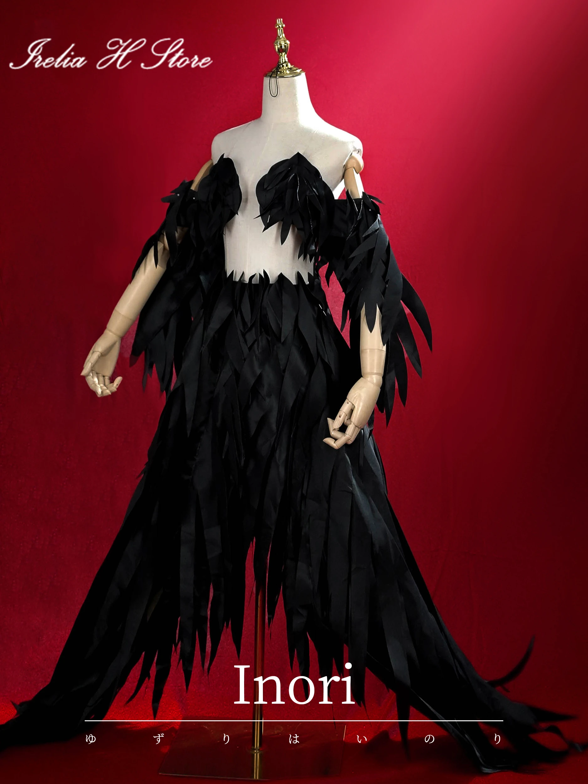 Irelia-H-GC-Cosplay-Guilty-Crown-Yuzuriha-Inori-Cosplay-Costume-Black ...