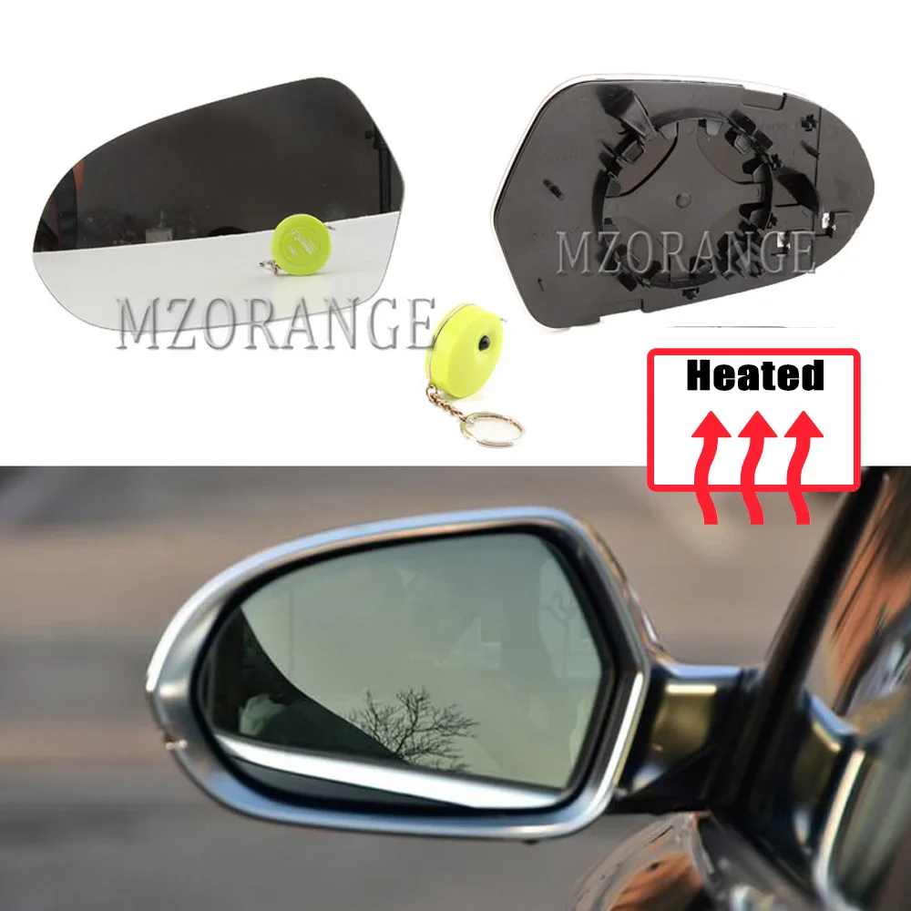 Heated Side Mirror Glass for Audi A6 C7 C7.5 S6 4G 2012 2013 2014 2015 ...