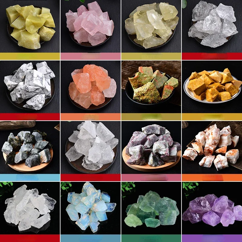 50g/100g natural crystal mineral raw material used for decorating homes ...