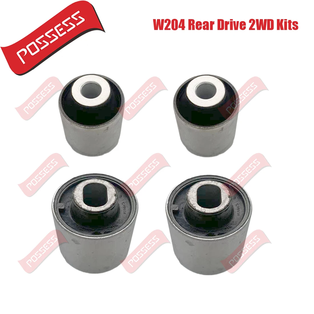 4-Pieces-Front-Suspension-Control-Arm-Bushing-Kits-For-Mercedes-Benz-C ...