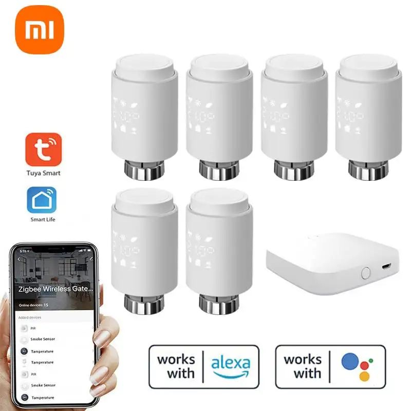Xiaomi-Tuya-ZigBee-Thermostat-Radiator-Actuator-Smart-TRV-Thermostatic ...