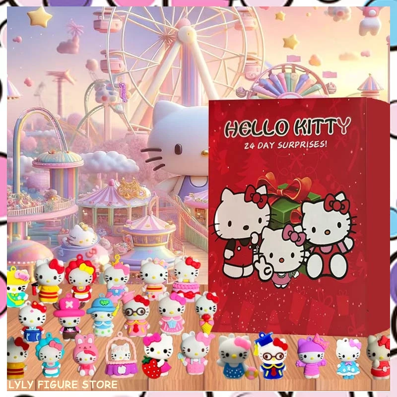 New-Miniso-Sanrio-Hello-Kitty-Christmas-Advent-Calendar-Anime-Cartoon ...